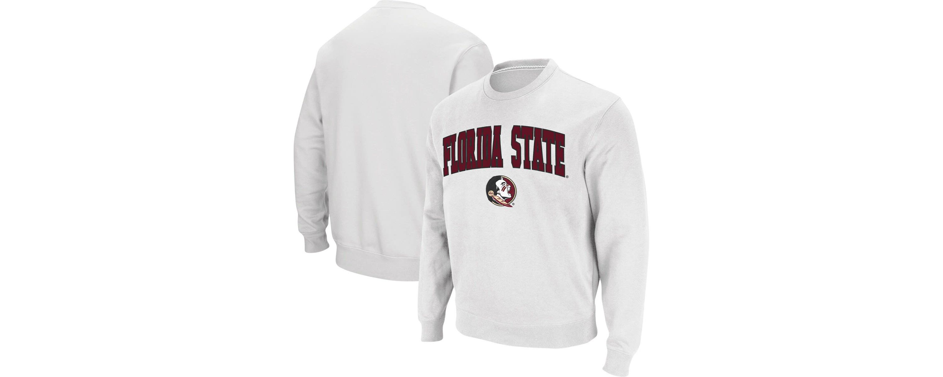 Colosseum NCAA Florida State Seminoles Arch & Logo Tackle Twill ...