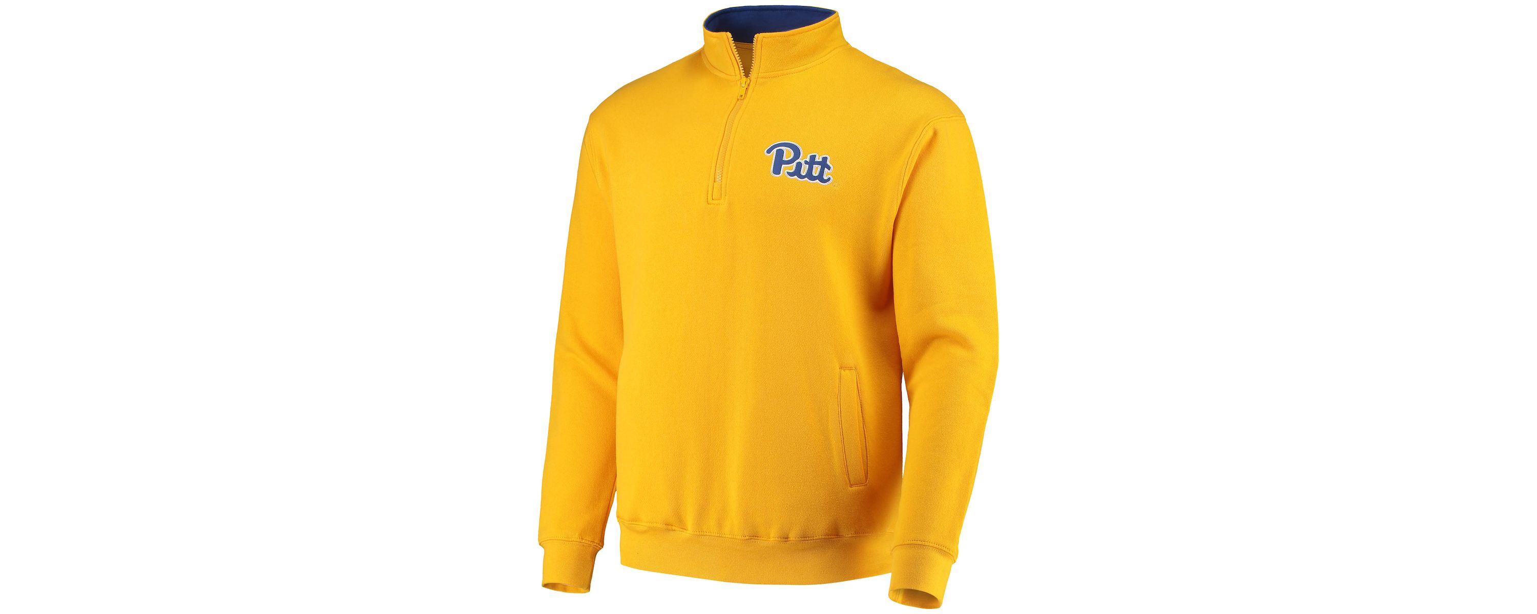 Colosseum NCAA Pitt Panthers Tortugas Logo Quarter-Zip Jacket | Belk
