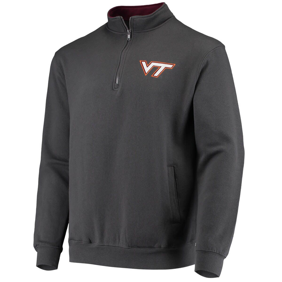 Colosseum NCAA Virginia Tech Hokies Tortugas Logo Quarter-Zip Jacket | Belk