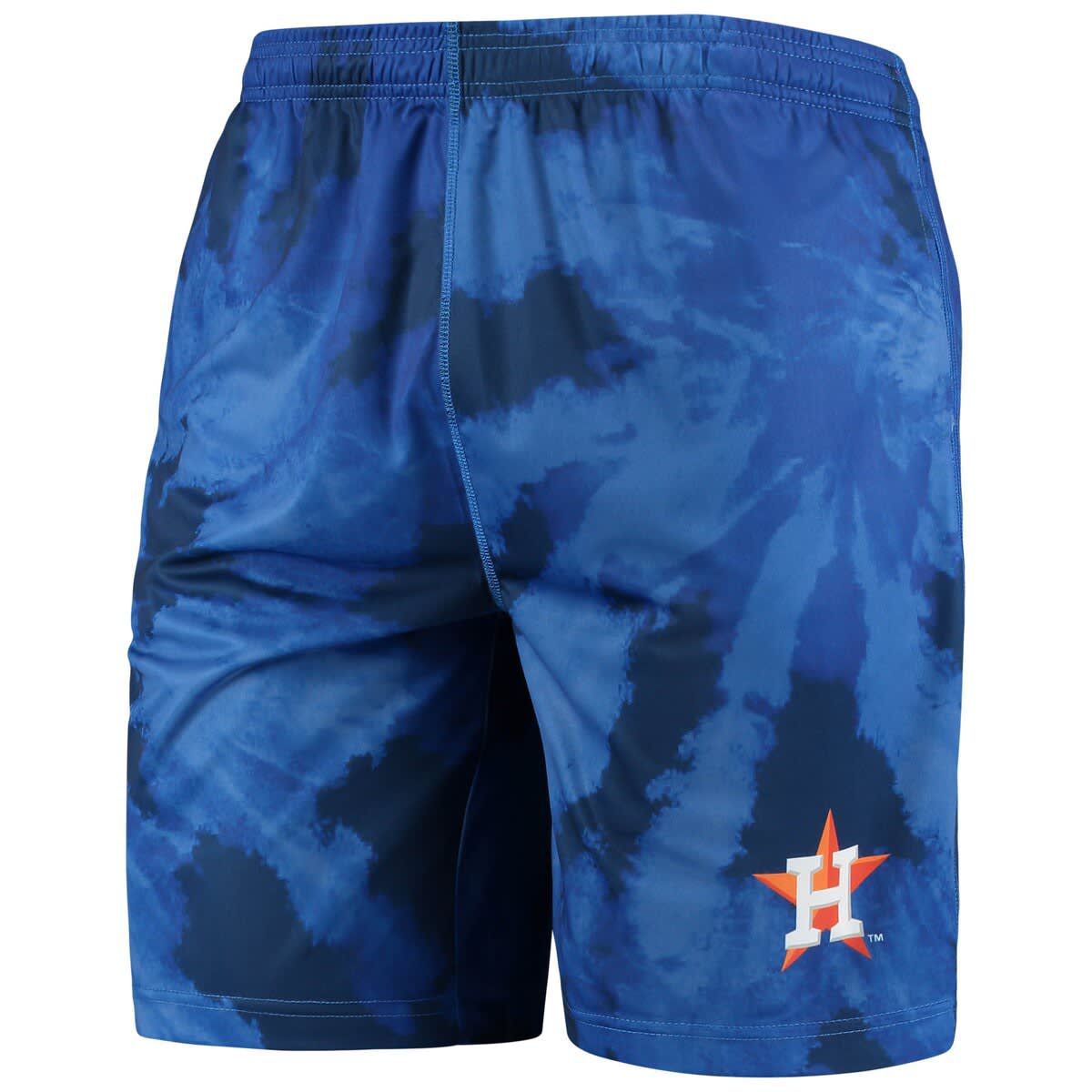 FOCO MLB Houston Astros Tie-Dye Training Shorts | Belk