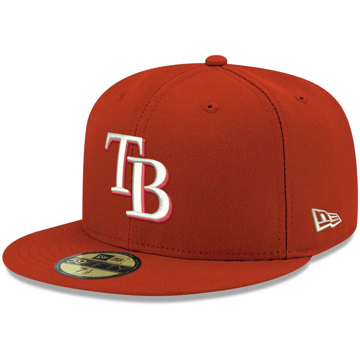 New Era MLB Tampa Bay Rays Logo 59FIFTY Fitted Hat | Belk
