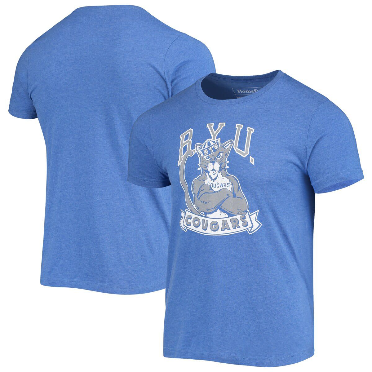 Homefield NCAA ed BYU Cougars Vintage Sailor Hat T-Shirt | Belk
