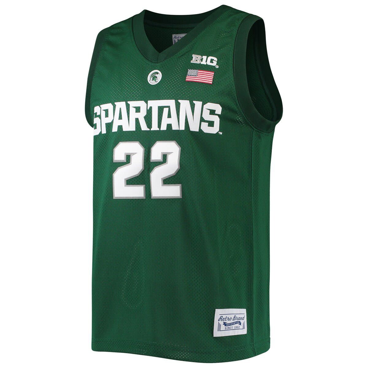 Original Retro Brand NCAA Miles Bridges Michigan State Spartans Alumni ...