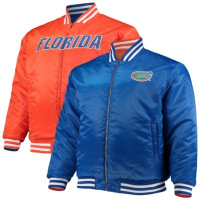 Profile NCAA Royal/Orange Florida Gators Big & Tall Reversible Satin ...