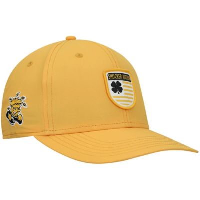 Black Clover NCAA Wichita State Shockers Nation Shield Snapback Hat | belk