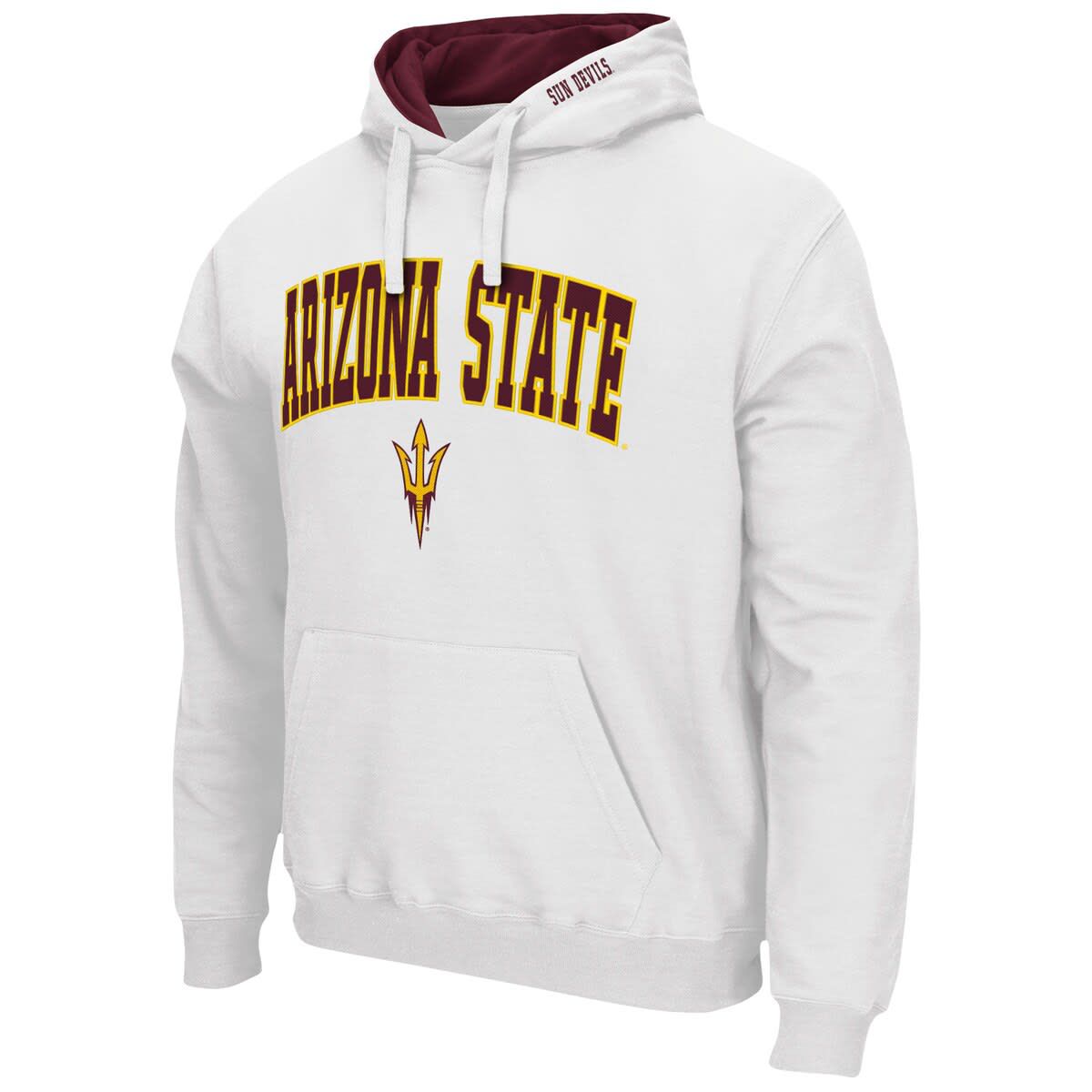 Colosseum NCAA Arizona State Sun Devils Arch & Logo 3.0 Pullover Hoodie ...