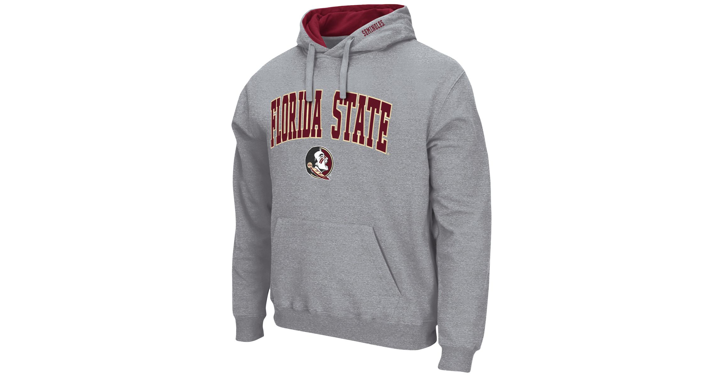 Colosseum NCAA Florida State Seminoles Arch & Logo 3.0 Pullover Hoodie ...