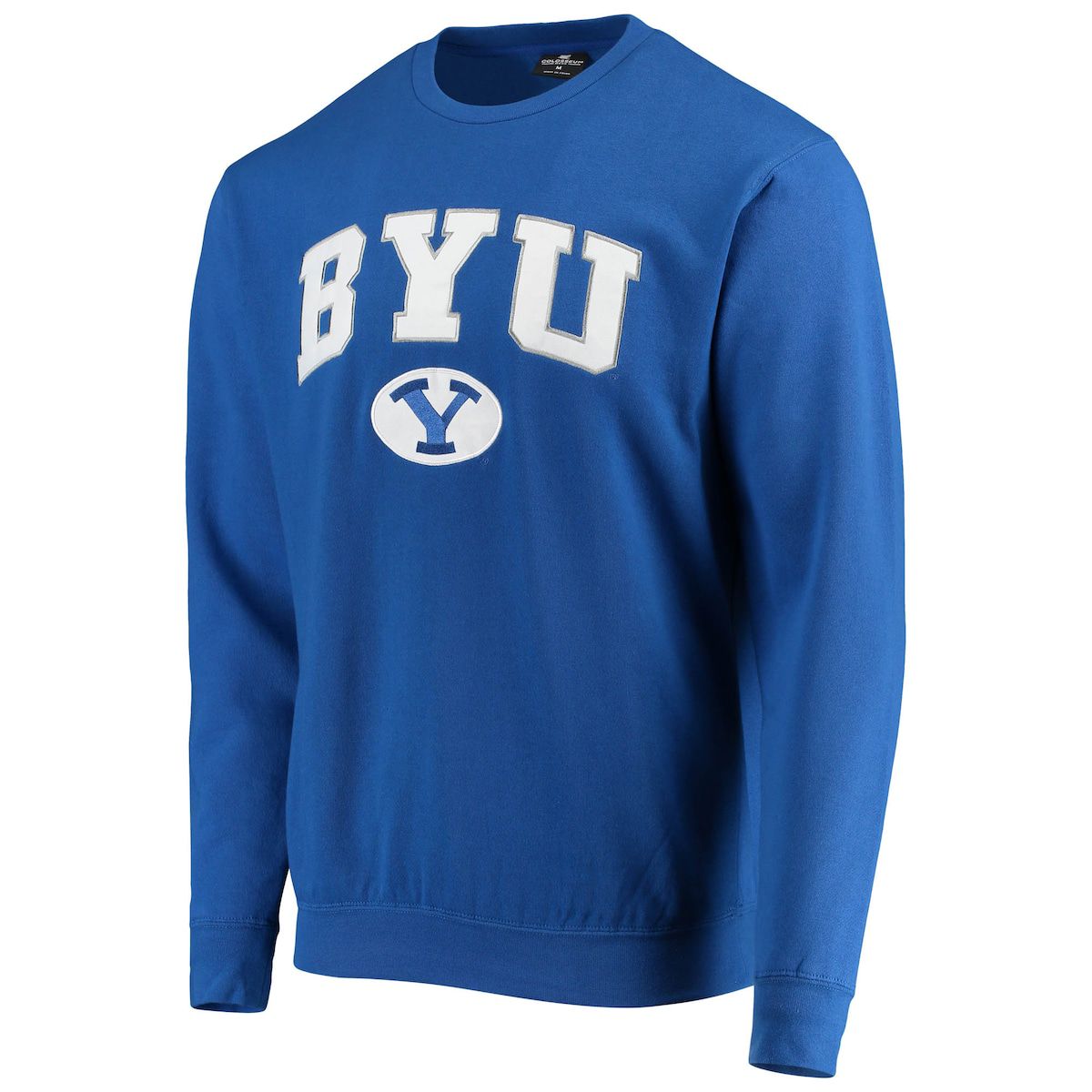 Colosseum NCAA BYU Cougars Team Arch & Logo Tackle Twill Pullover ...