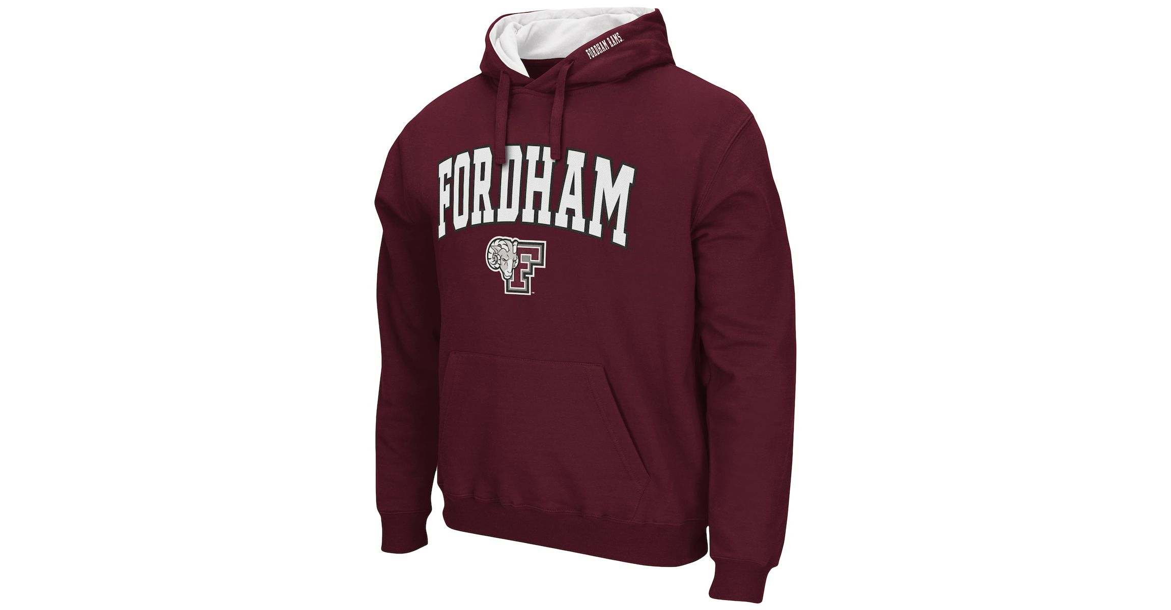 Colosseum NCAA Fordham Rams Arch and Logo Pullover Hoodie | Belk