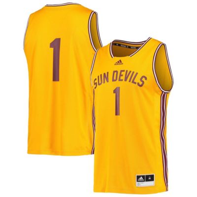 adidas NCAA #1 Arizona State Sun Devils Reverse Retro Jersey | Belk