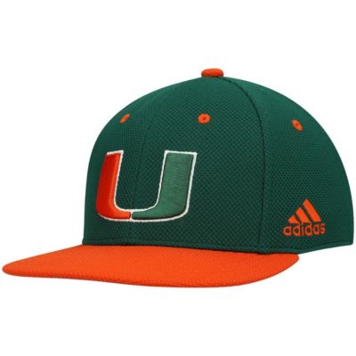 adidas Miami (FL) Hurricanes NCAA Miami Hurricanes On-Field Baseball ...