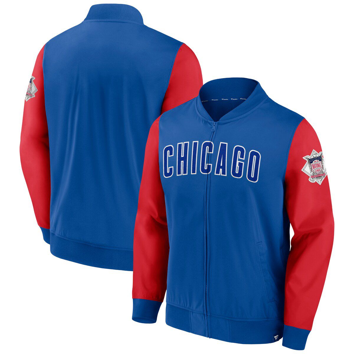Fanatics MLB Fanatics Royal/Red Chicago Cubs Iconic Record Holder Full ...