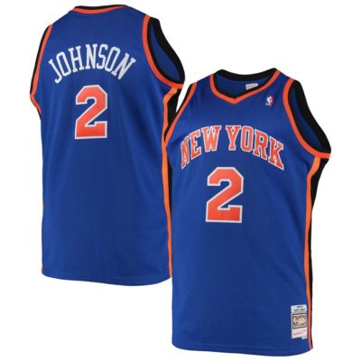 Mitchell & Ness NBA Larry Johnson New York Knicks 1998/99 Big & Tall ...