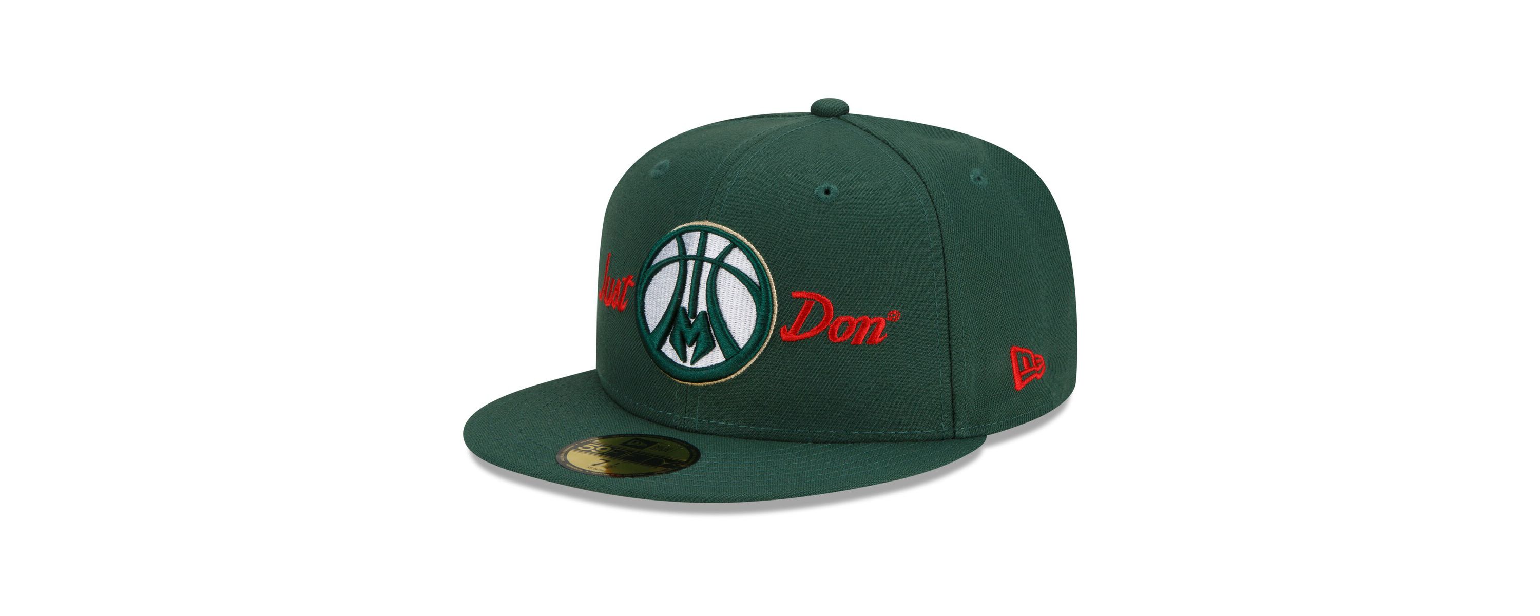 New Era NBA x Just Don Hunter Milwaukee Bucks 59FIFTY Fitted Hat | Belk