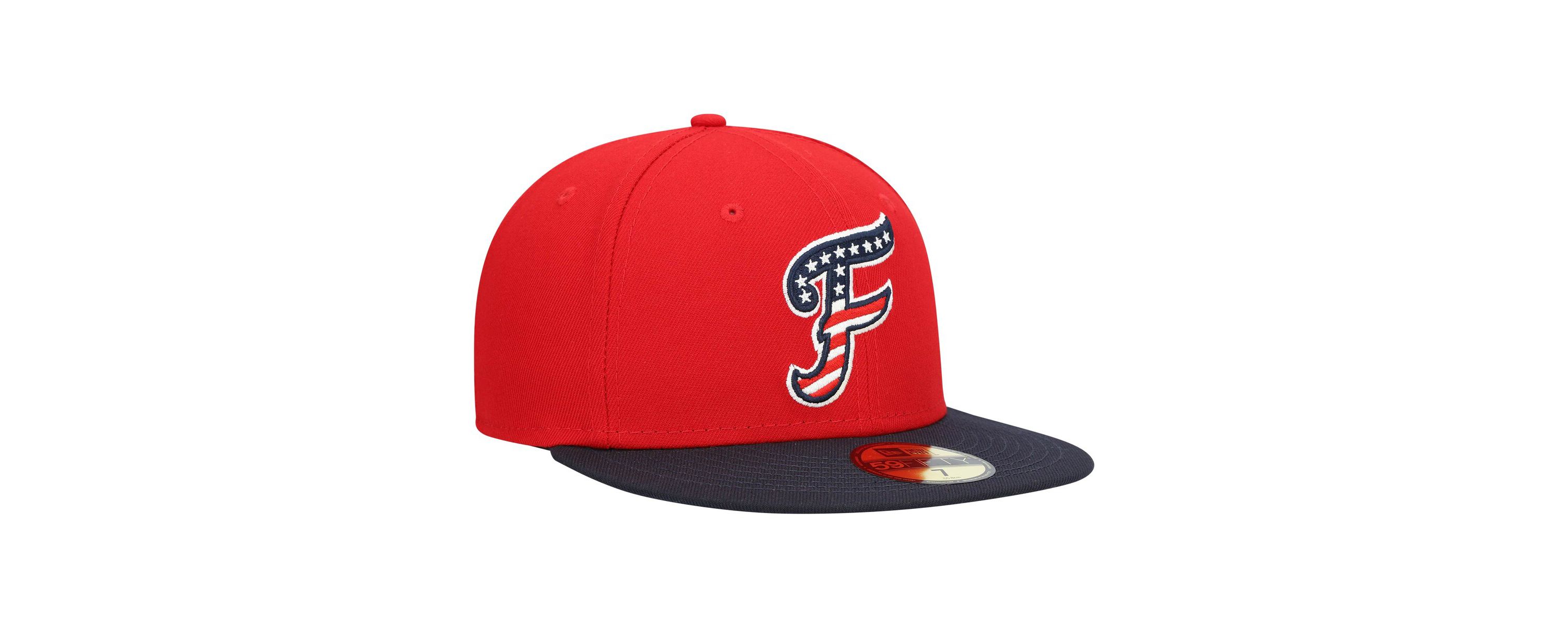 New Era MiLB Fredericksburg Nationals Alternate Authentic Collection ...