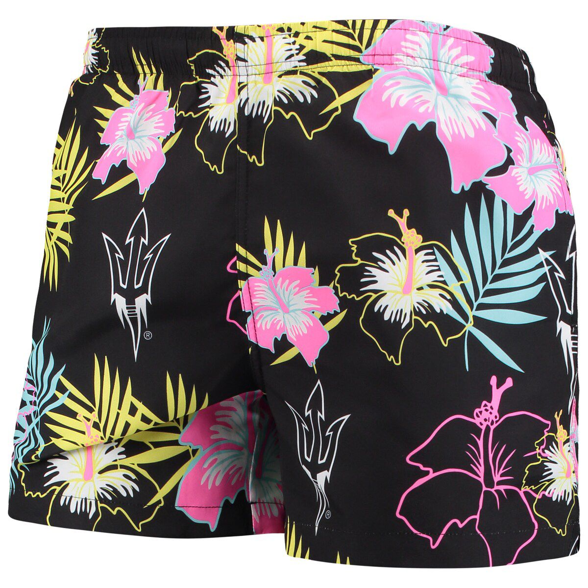 FOCO NCAA Arizona State Sun Devils Neon Floral Swim Trunks | Belk