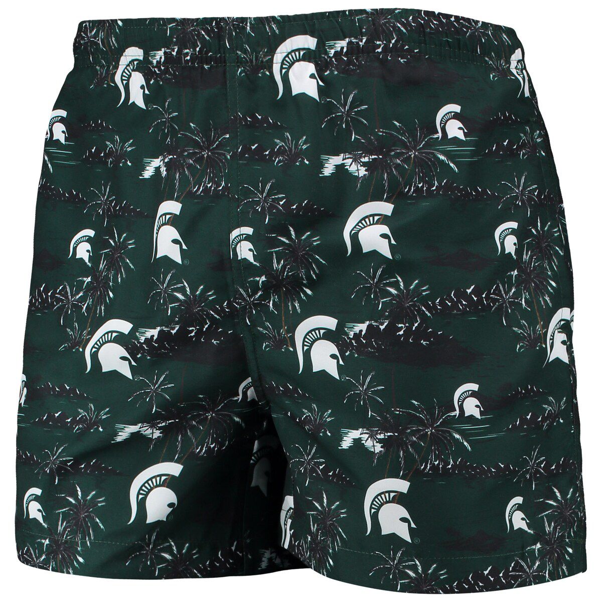 FOCO NCAA Michigan State Spartans Island Palm Swim Trunks | Belk