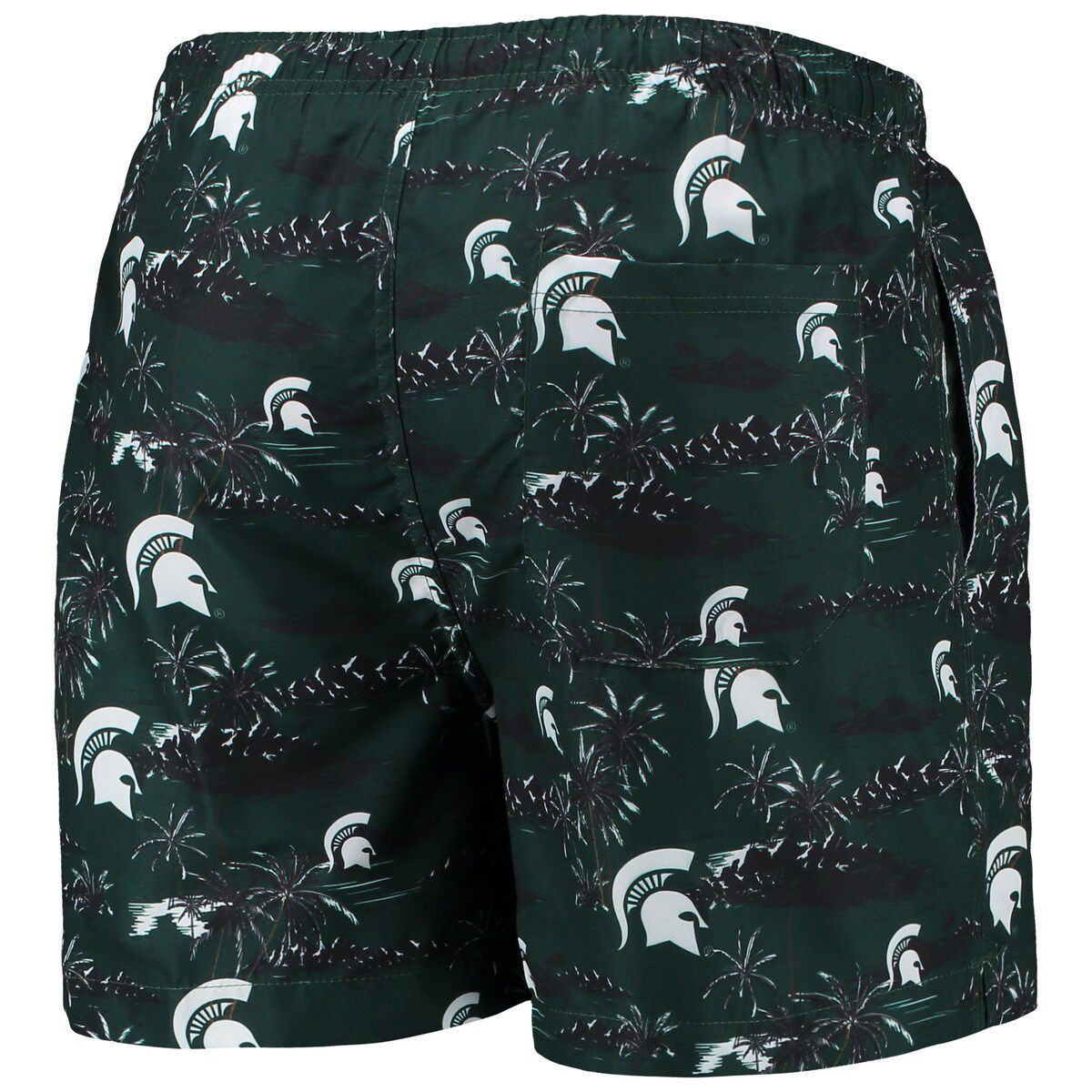 FOCO NCAA Michigan State Spartans Island Palm Swim Trunks | Belk