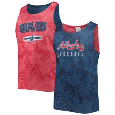FOCO MLB Atlanta Braves Floral Reversible Mesh Tank Top | belk