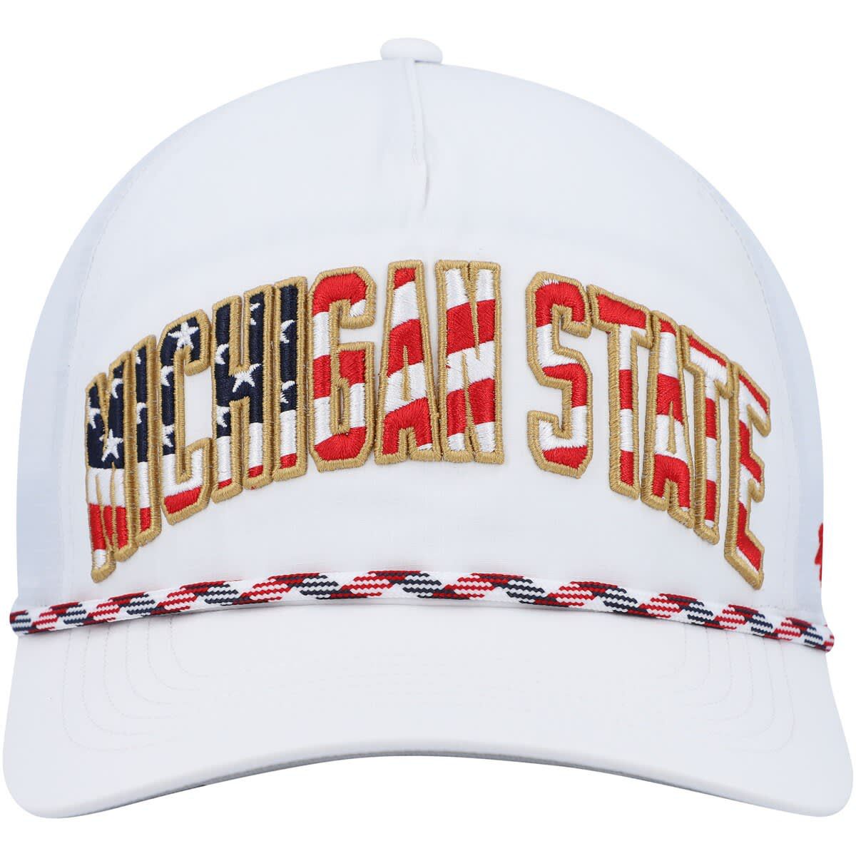 '47 NCAA Michigan State Spartans Stars and Stripes Flag Flutter Hitch ...