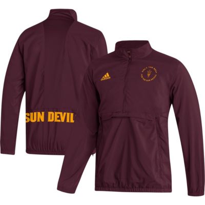 adidas NCAA Arizona State Sun Devils AEROREADY Half-Zip Jacket | belk