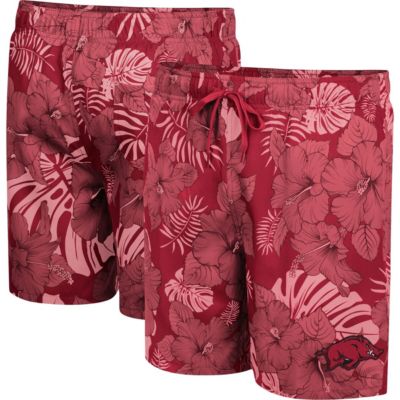 Colosseum NCAA Arkansas Razorbacks The Dude Swim Shorts | Belk