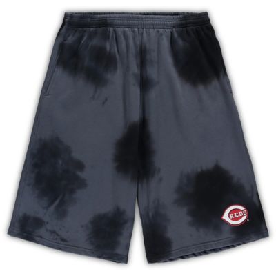 Profile MLB Cincinnati Reds Big & Tall Tye Dye Fleece Shorts | belk