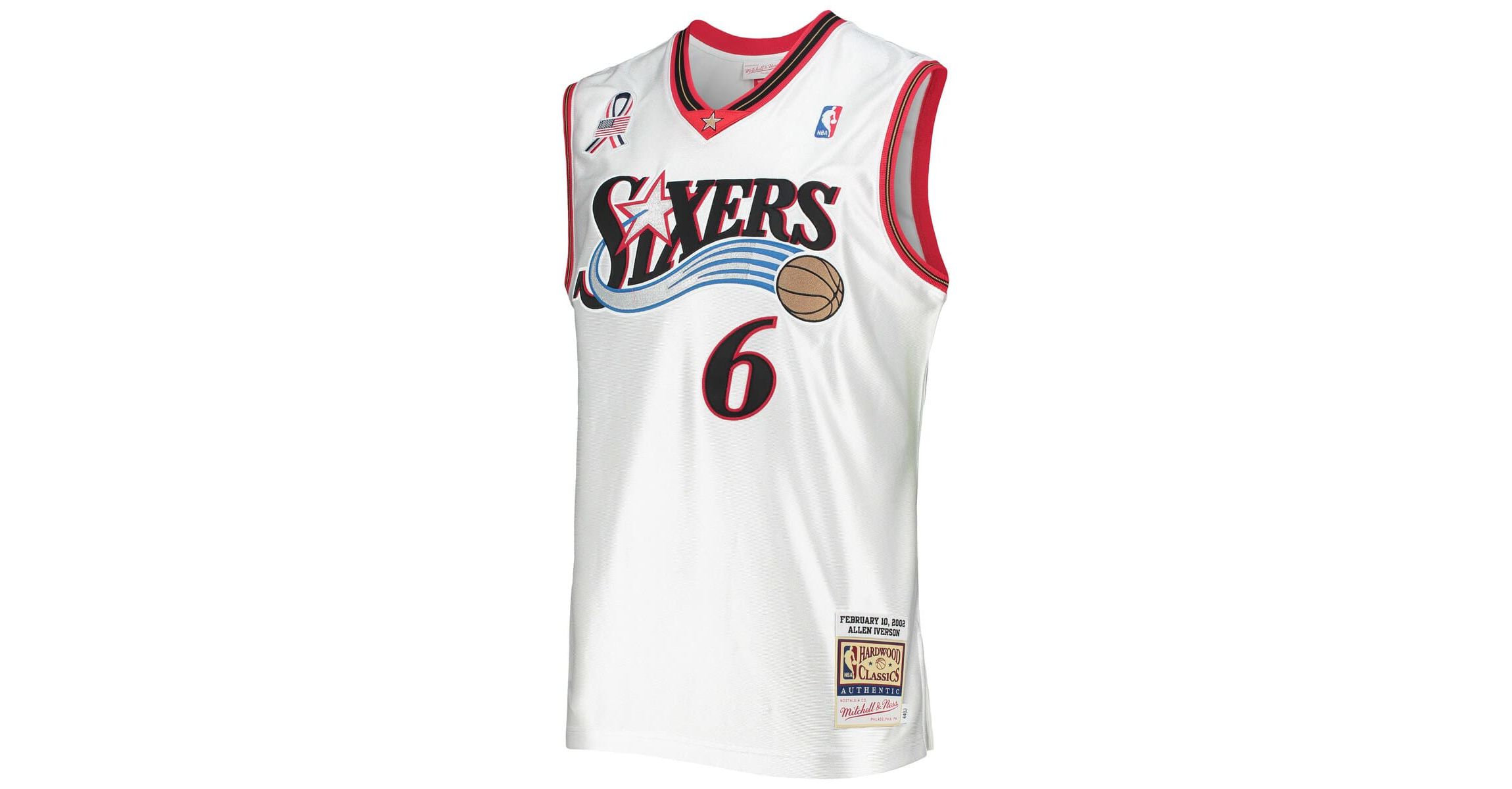 Mitchell & Ness NBA Allen Iverson Eastern Conference Hardwood Classics ...