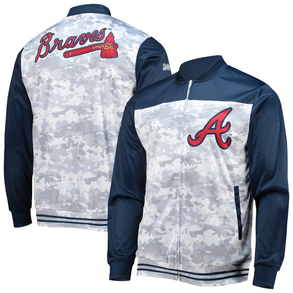 Stitches MLB Atlanta Braves Full-Zip Jacket | Belk