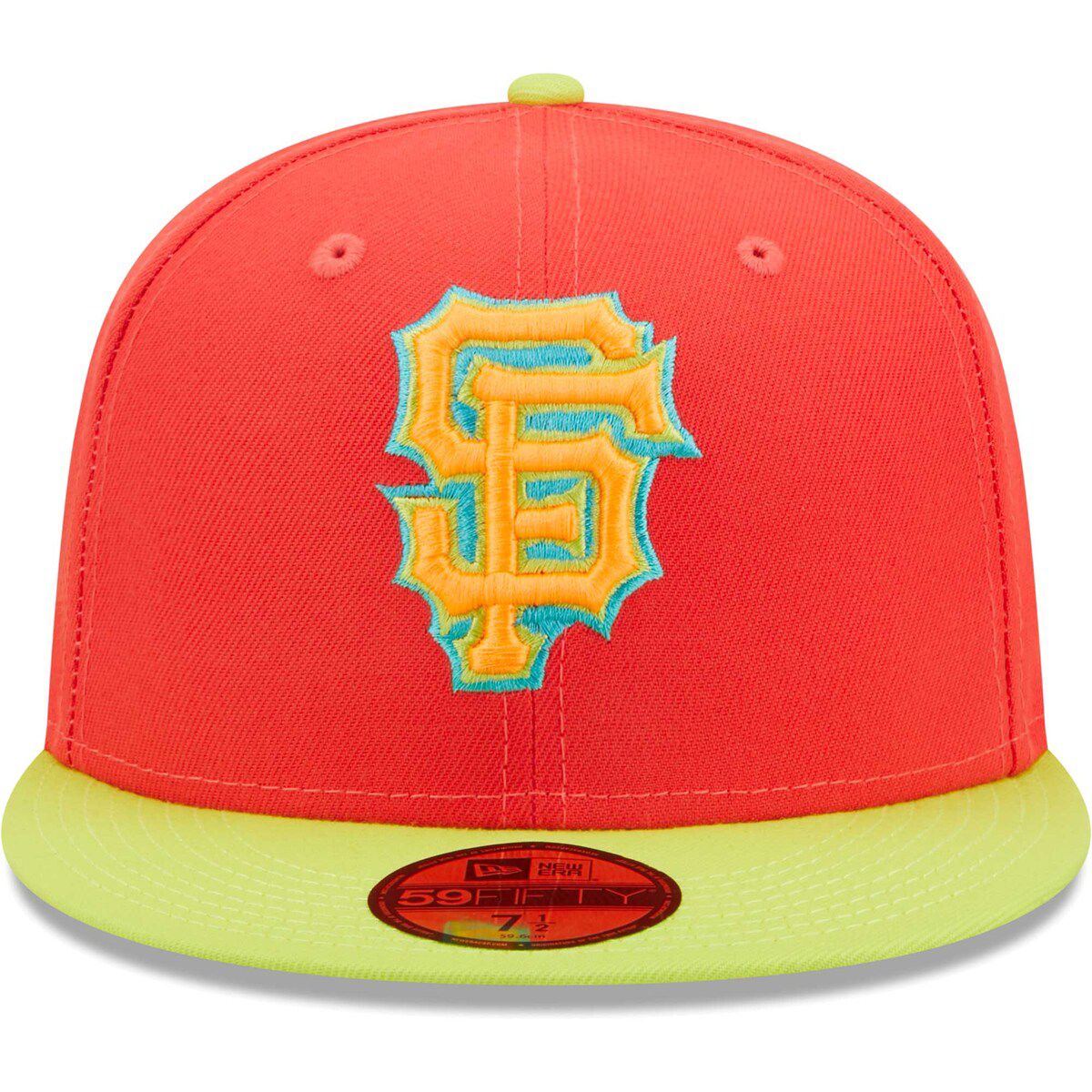 New Era MLB Red/Neon San Francisco Giants Lava Highlighter Combo ...