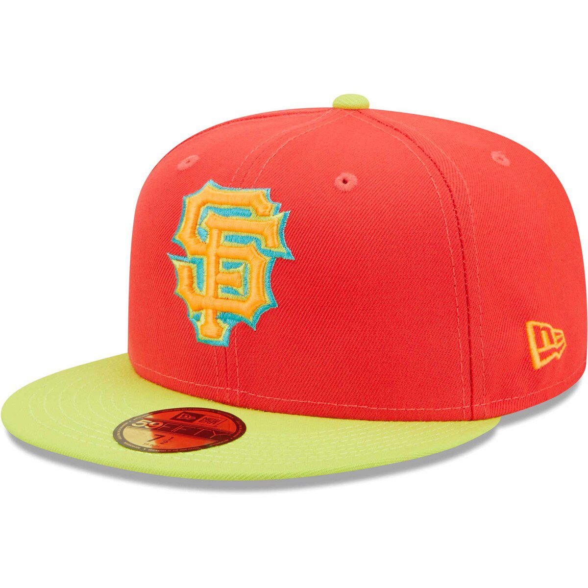 New Era MLB Red/Neon San Francisco Giants Lava Highlighter Combo ...