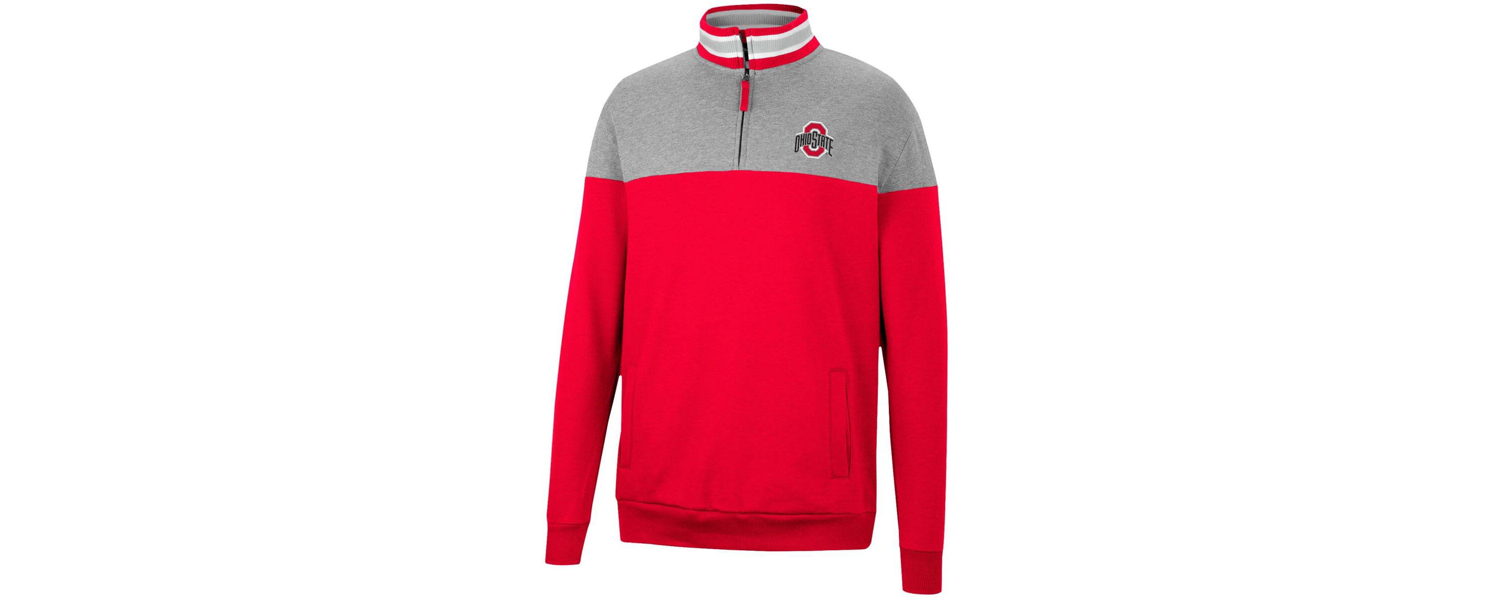 Colosseum NCAA Ohio State Buckeyes Be the Ball Quarter-Zip Top | Belk