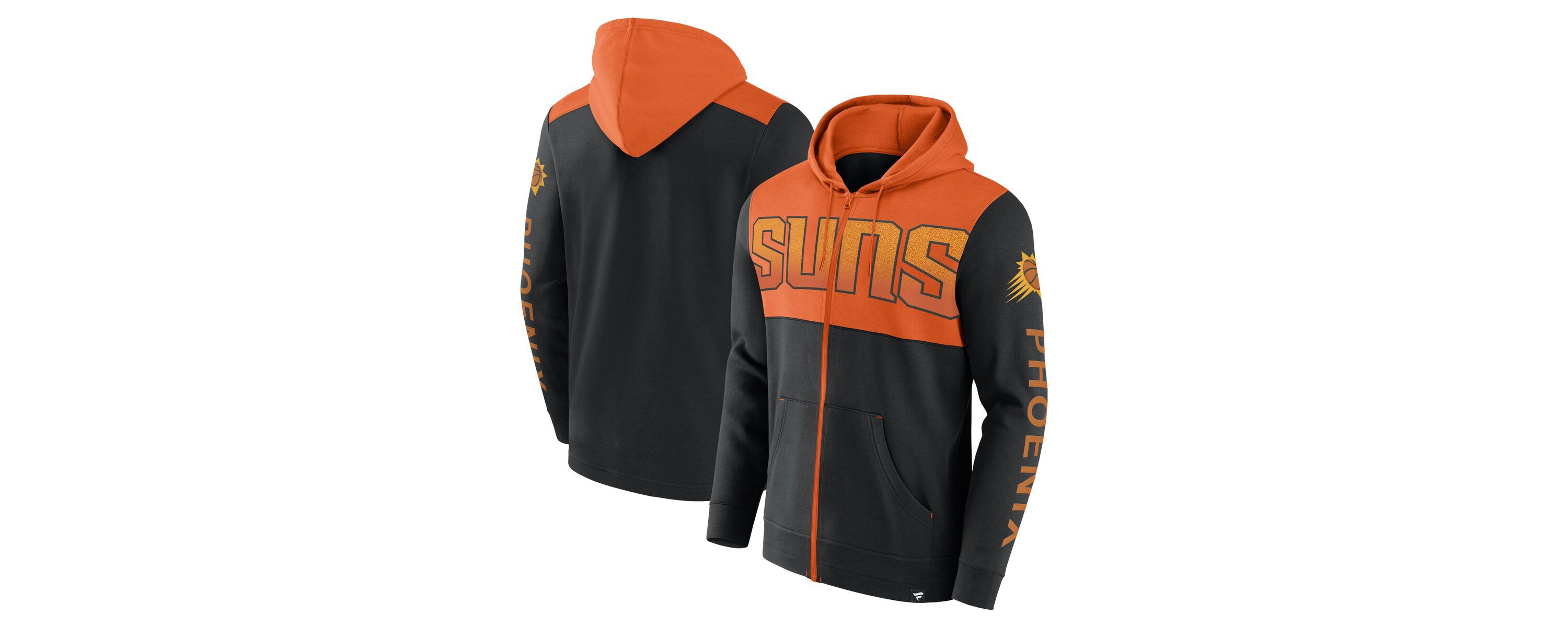 Fanatics NBA Fanatics Phoenix Suns Skyhook Colorblock Full-Zip Hoodie ...