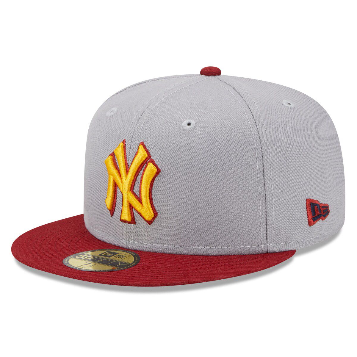 New Era MLB Gray/Red New York Yankees World Series s Undervisor 59FIFTY ...