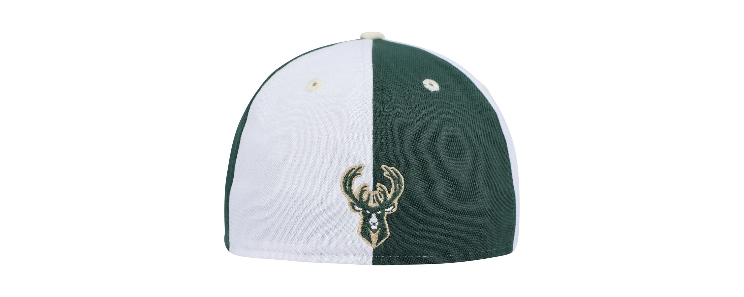New Era NBA Hunter Green/White Milwaukee Bucks Script Pinwheel 59FIFTY ...