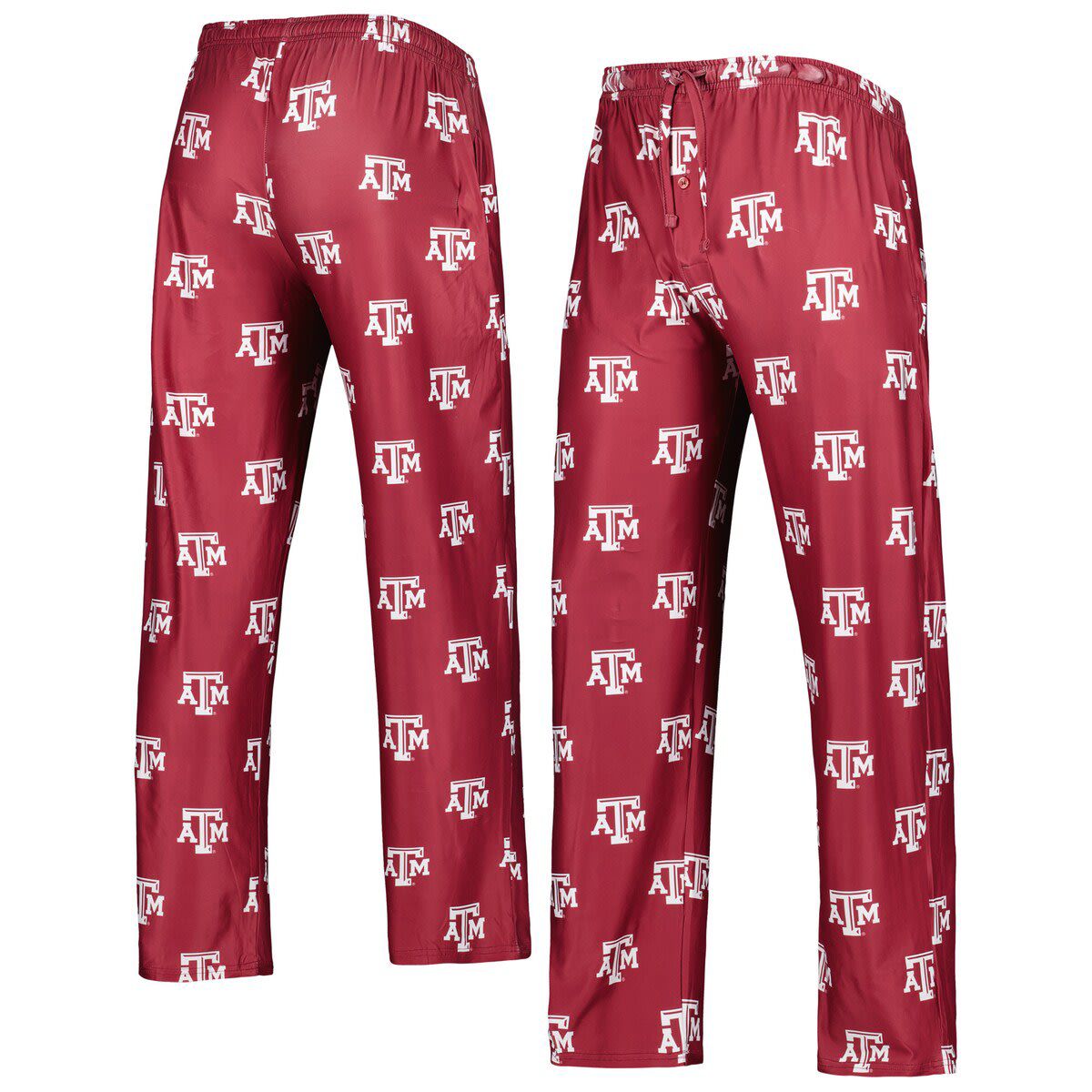 Concepts Sport NCAA Texas A&M Aggies Logo Flagship Allover Print Pants ...