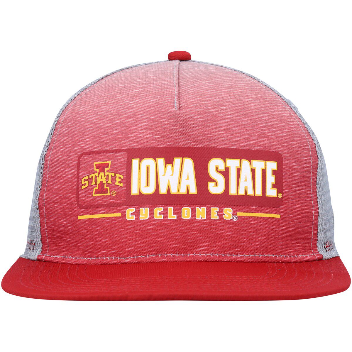 Colosseum NCAA Cardinal/Gray Iowa State Cyclones Snapback Hat | Belk