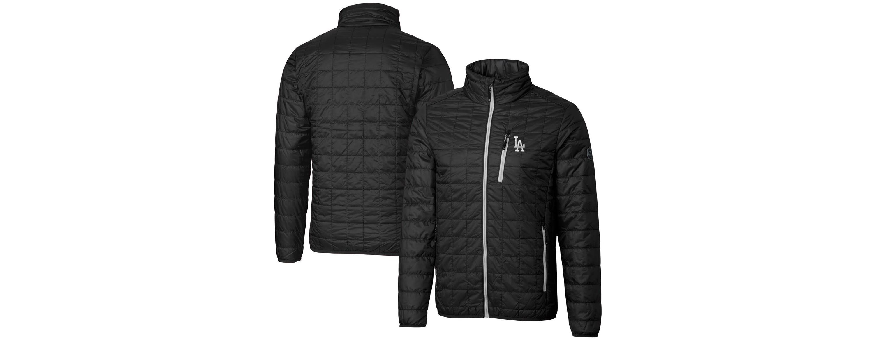 Cutter & Buck MLB Los Angeles Dodgers Rainier Eco Insulated Full-Zip ...