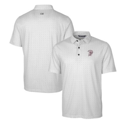 Cutter & Buck NCAA Mississippi State Bulldogs Primary Team Logo Pike ...