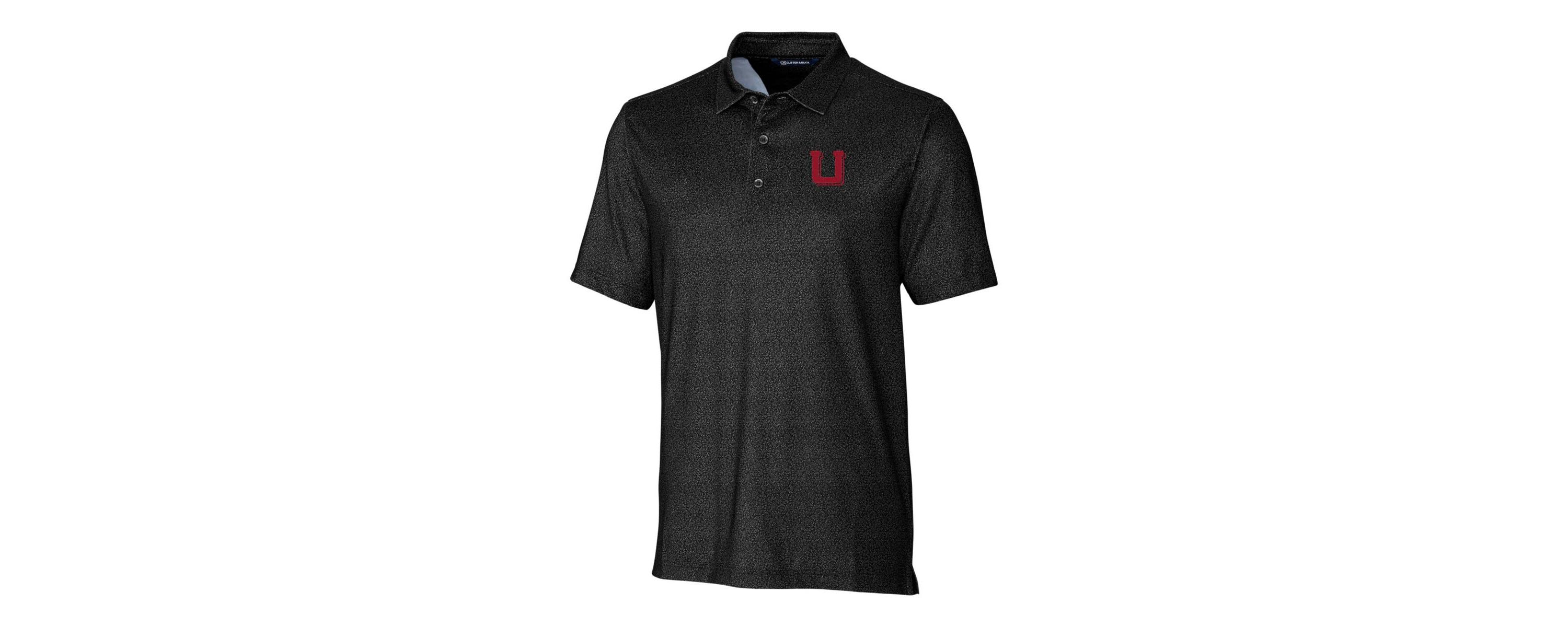 Cutter & Buck NCAA Utah Utes Primary Team Logo Pike Micro Floral ...