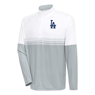 Antigua MLB Los Angeles Dodgers Bender Quarter-Zip Pullover Top | belk