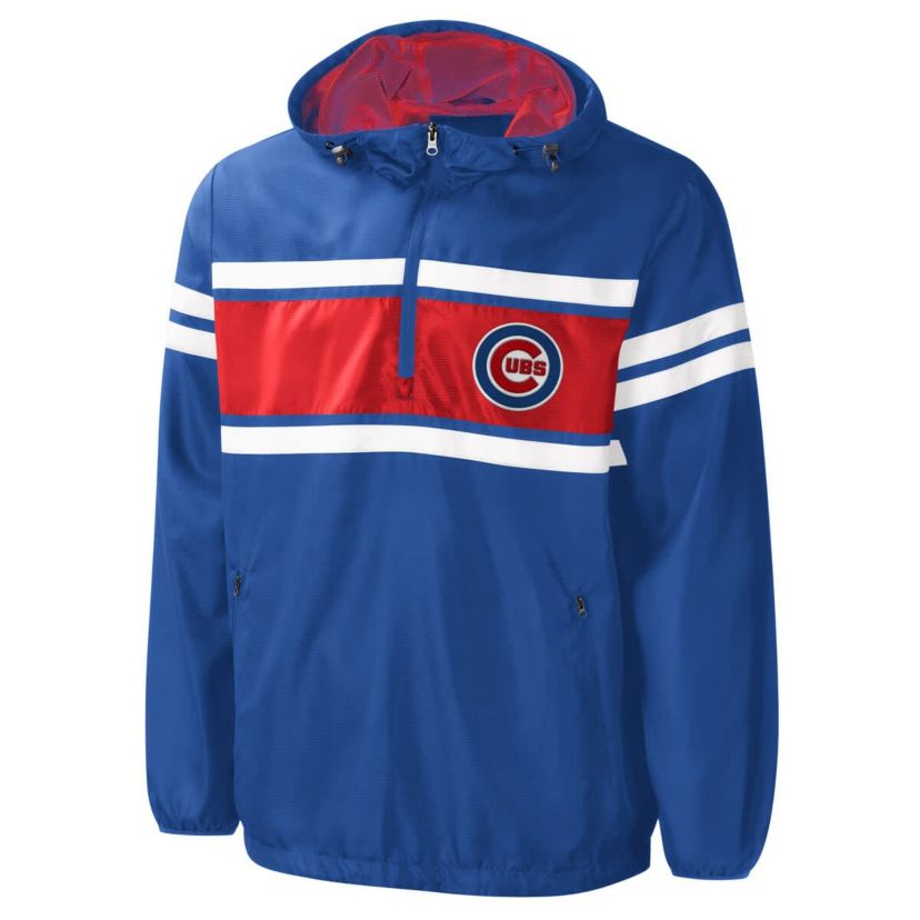 G-III Sports by Carl Banks MLB Chicago Cubs Game Score Quarter-Zip ...