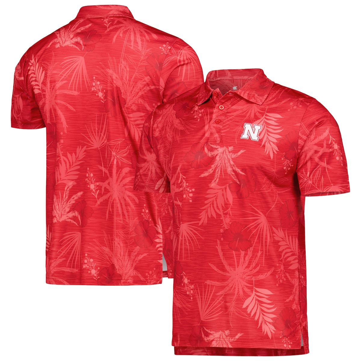 Colosseum NCAA Nebraska Huskers Palms Team Polo | Belk