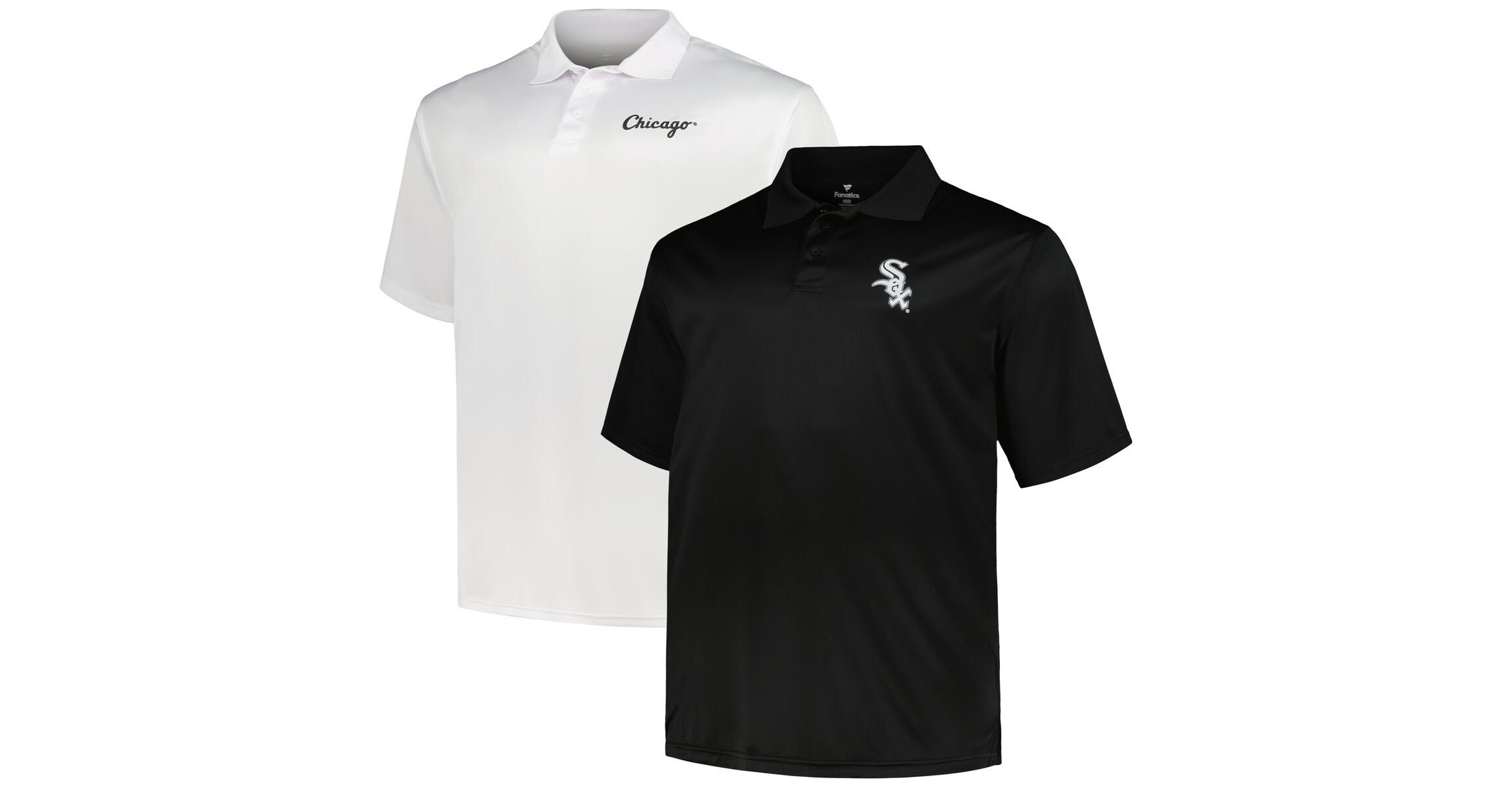 Profile Chicago White Sox MLB Chicago Sox Big & Tall Two-Pack Solid ...