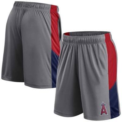 Profile MLB Gray/Navy Los Angeles Angels Team Shorts | belk