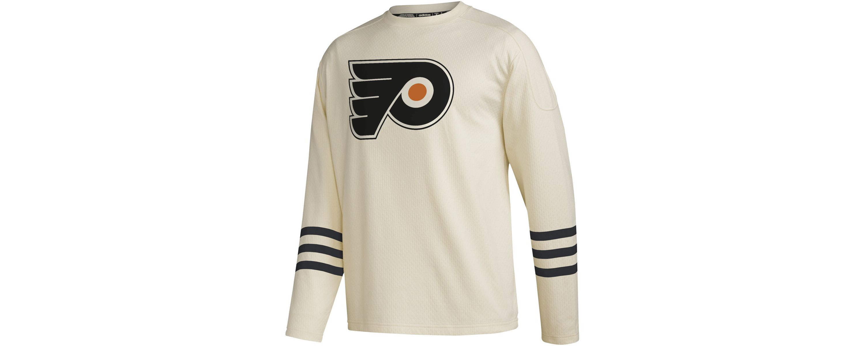 adidas NHL Philadelphia Flyers AEROREADY Pullover Sweater | Belk
