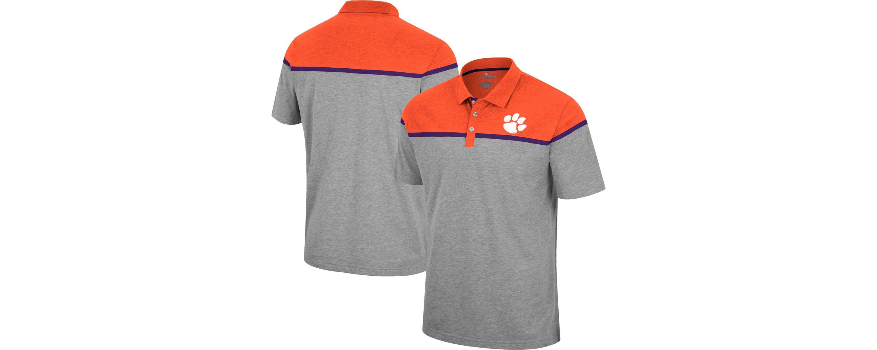 Colosseum NCAA Clemson Tigers Chamberlain Polo | Belk
