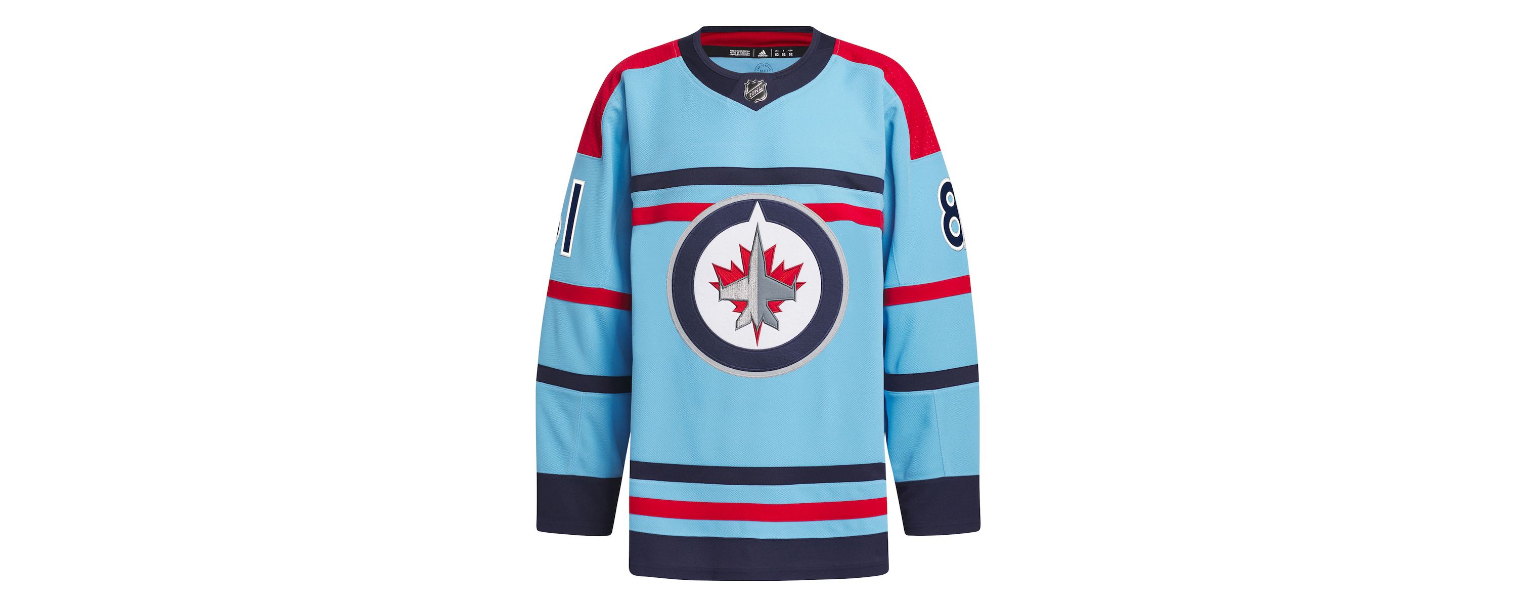 adidas NHL Kyle Connor Light Winnipeg Jets Anniversary Primegreen ...