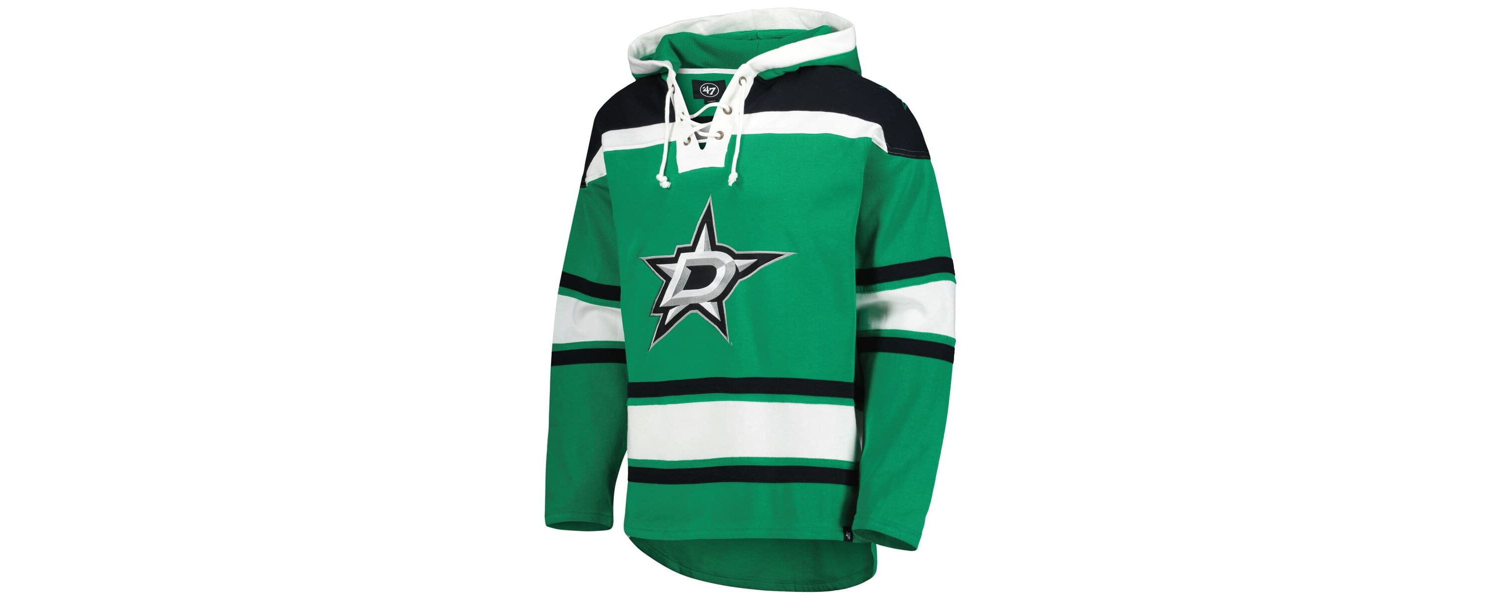 '47 NHL Kelly Dallas Stars Superior Lacer Pullover Hoodie | Belk