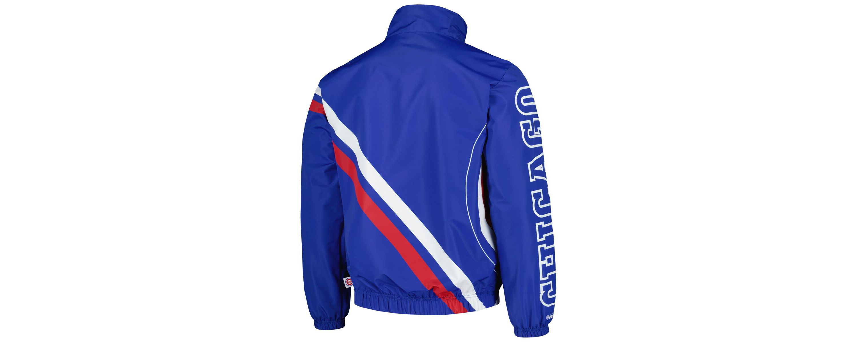 Mitchell & Ness MLB Chicago Cubs Exploded Logo Warm Up Full-Zip Jacket ...